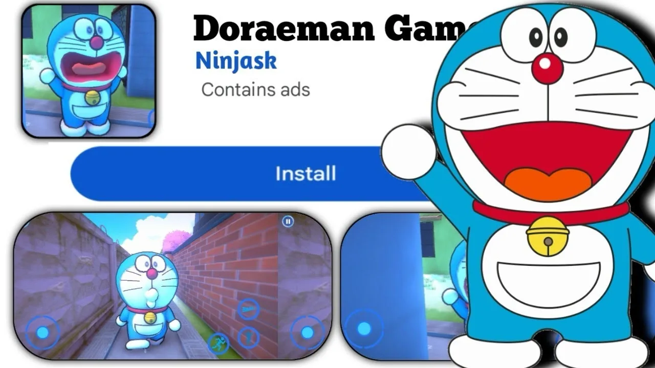 Doraemon Fan-Made Mobile Game – A Fun Adventure for Doraemon Lovers ...